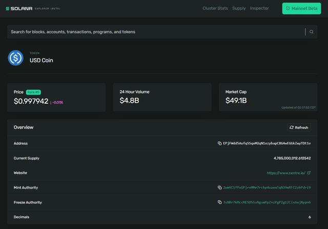 Create Tokens With The Token Program | Solana